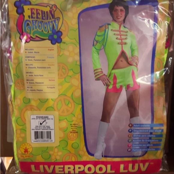 Liverpool | Pants & Jumpsuits | Liverpool Luv Neon Green Pink Costume ...